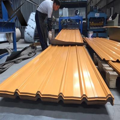 China Ppgi Steel Corrugated Roofing Sheets 600mm Galvanized Zinc for sale