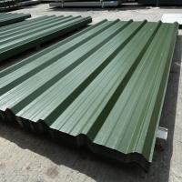 China Galvanized Color Corrugated Steel Roofing Sheet DX51D 0.12-1.2mm 6-12m for sale