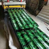 China Galvanized Color Corrugated Steel Roofing Sheet DX51D 0.12-1.2mm 6-12m for sale