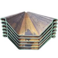 China Cold Formed Z Type Steel Sheet Pile SY295 for Foundation Support and Retaining Walls for sale
