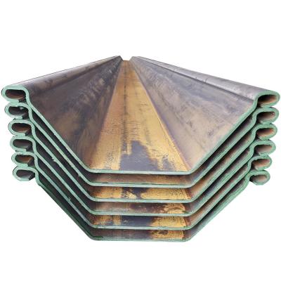 China Cold Formed Z Type Steel Sheet Pile SY295 for Foundation Support and Retaining Walls for sale
