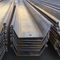 China Cold Formed Z Type Steel Sheet Pile SY295 for Foundation Support and Retaining Walls for sale