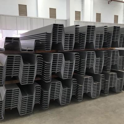 China Cold Formed Steel Sheet Pile ZZ18 - 700 Z Type Shape For Construction for sale