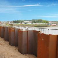 China 12m Cold Formed Steel Sheet Piling Pile U Shape For Construction for sale