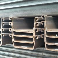 China Mild Steel Z Type Sheet Pile Q235 Q345 Cold Formed S355 for Foundation Support for sale