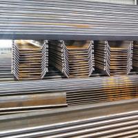 China Mild Steel Z Type Sheet Pile Q235 Q345 Cold Formed S355 for Foundation Support for sale