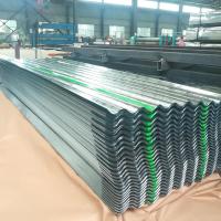 China BV Certified Corrugated PVDF Steel Roofing Sheets 600mm 1.2mm for sale
