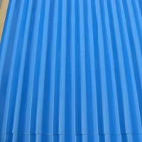 China PPGI Color Coated Steel Roofing Sheet 0.12-1.2mm Thickness Corrugated Zinc Coated for sale