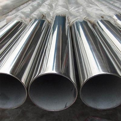 China 316 Stainless Steel Round Tube Satin Sanded Brushed Finish 180 Grit 240 Grit for sale