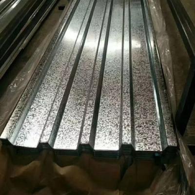 China Galvanized Corrugated Steel Roofing Sheet Z275 Zinc Coating 1500mm Width for sale