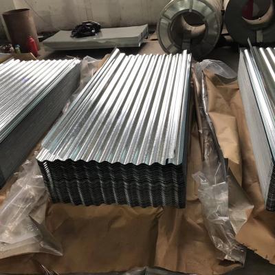China Galvanized Corrugated Roofing Sheet Zinc Coated Steel 0.12-1.2mm 600-1500mm for sale