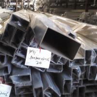 China 2mm Stainless Steel Rectangular Tube Anti Corrosion SGS Certificated for sale