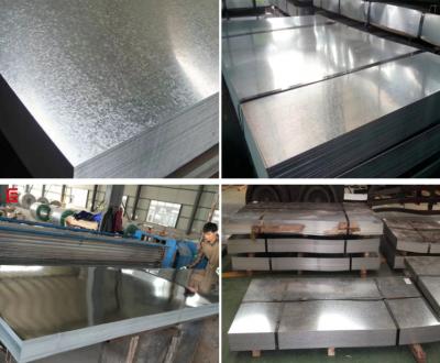 China Regular Spangle Galvanized Steel Sheet 2mm Thick Flat Plate 1250mm Width for sale