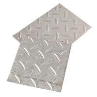 China 300 / 400 Class AISI Certified Stainless Steel Checkered Plate for Building Material Steel Sheet for sale