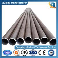 China ASTM A53 34mm 35mm Seamless Round Sch40 Carbon Steel Tube for Customized Flange Plate for sale