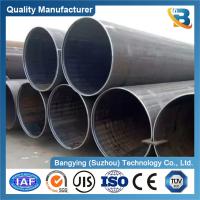 China EXW Fob CIF CNF Term Round Section Shape ERW Welded Steel Pipe Iron Black Tube for sale
