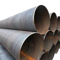 China Hot Rolled Carbon Steel ASTM A36 Schedule 40 Q235 Spiral Steel Pipe for Construction for sale
