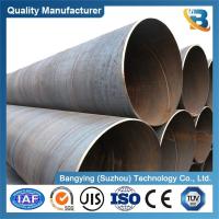 China 20-600mm Diameter Carbon Welded Spiral Steel Pipe for Sturdy Oil Pipeline Construction for sale