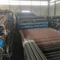 China Round Section Shape API 5L ASTM A106 Sch 40 Sch80 Sch160 St52 Q345b St37 Welded ERW Black Carbon Steel Pipe Tube for sale