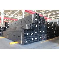 China Asmt St37 St33 Black Hollow Section Square Hot Rolled Seamless Carbon Steel Pipe for sale