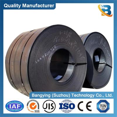 China Direct Regular Spangle Corten Steel Coils Sk5 Q235B Q345b for ASTM Black Coated Coil for sale
