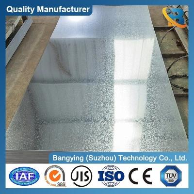 China Galvanized Steel Sheet Stock Stock SGCC G550 Hot Rolled Plate Precoated Plain Steel Sheets for sale