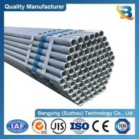 China Strong Corrosion Resistance Galvanized Steel Tube Round Pipe with /-1% Tolerance for sale