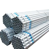 China Strong Corrosion Resistance Galvanized Steel Tube Round Pipe with /-1% Tolerance for sale