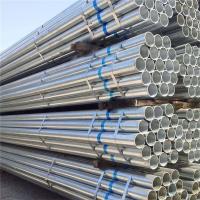 China ASTM A53/BS1387 Hot DIP Galvanized Steel Pipe Galvanized Round Steel Tube Made to Order for sale