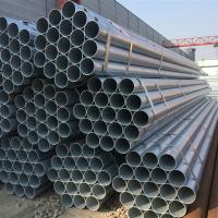 China Hot Rolled Galvanized Steel Round Pipe Tube Q195 Q235 Q345 with Customized Technique for sale