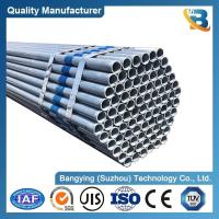 China Hot-Rolled Round Pipe for Greenhouse Steel Structure Anti-Corrosion Hot-DIP Galvanized for sale