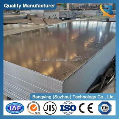 China 10mm Thick Steel Plate 0.4mmx1250X2500 Zinc Coated Steel Sheet with IBR Certification for sale