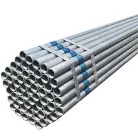 China 15mm Hot Dipped Gi Round Steel Tubing Pre Galvanized Steel Tube Processing Decoiling for sale