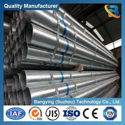 China 40- 600 GM/M2 Zinc Coating Galvanized Steel Pipe 4 Inch 6 Inch ASTM A53 BS 1387 Ms Gi Pre Pipe for sale