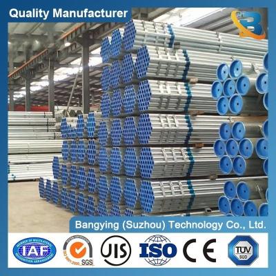 China 6mm Round Galvanized Steel Tube with 40-600 GM/M2 Zinc Coating and 3in Wall Thickness for sale