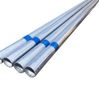 China Pre Zinc Coated ERW Steel Square Tubing in Round Section Shape for 4