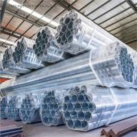 China Pre Zinc Coated ERW Steel Square Tubing in Round Section Shape for 4