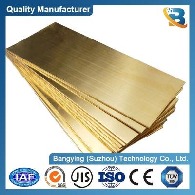 China Alloy Copper Plate Brass Copper Sheet C10200/C18150/C17510/C2600/C2800/C10100/C65500 for sale