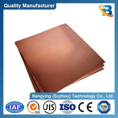 China Copper Sheets for Customized Size 4X8 Mill Finished 99% Pure C11000 C10100 C10200 C10300 for sale