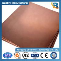 China C10100 C71500 C21000 Pure Copper Sheet 99.9% Customized Plate 0.5mm 1mm 2mm 3mm 4mm for sale