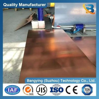 China 4mm ASTM C10500 C10800 C10920 Copper Sheet Per Kg Copper Plate with Ts MPa of 22-25 for sale