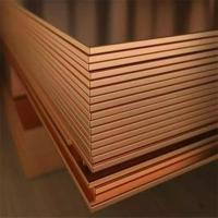 China 4mm ASTM C10500 C10800 C10920 Copper Sheet Per Kg Copper Plate with Ts MPa of 22-25 for sale