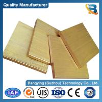 China Customized Request 0.1mm 1mm Thickness ASTM C21000 C26800 Brass Plate for Metal Plater for sale