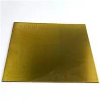 China Copper Metal Brass Plate Sheet Custom 0.8mm 1.5mm 2mm 4mm 5mm C21000 C23000 H62 Square for sale