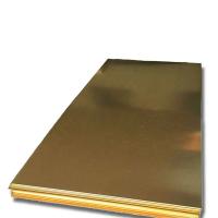 China Oil Cooler Pipe Brass Plate Sheet C12200 C26800 C21000 0.15mm-8mm for Warehouse Samples for sale