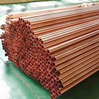 China Straight Round Copper Pipe C1020 C1100 C1221 C33000 for Building and Air Conditioning for sale