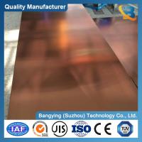 China 99.9% C110 C10200 C10300 C17500 Copper Plate for Construction Ts MPa 22-25 Standard ASTM for sale