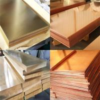 China 99.9% C110 C10200 C10300 C17500 Copper Plate for Construction Ts MPa 22-25 Standard ASTM for sale
