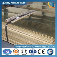 China 10mm Customized Solid C28000 C26800 C26000 Brass Plates for Welding ASTM Standard Golden for sale