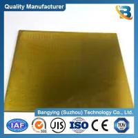 China 1mm-20mm Thick Brass Copper Plate 99.99% Purity Customized Size 35-45 Hardness for sale